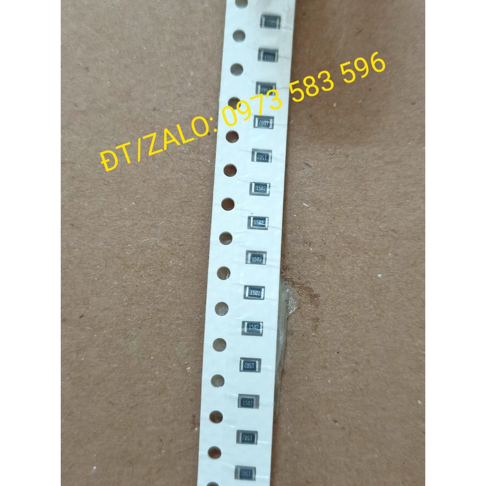 Điện Trở Dán 1502 0805 1/8W (100 con/Túi) | Shopee Việt Nam