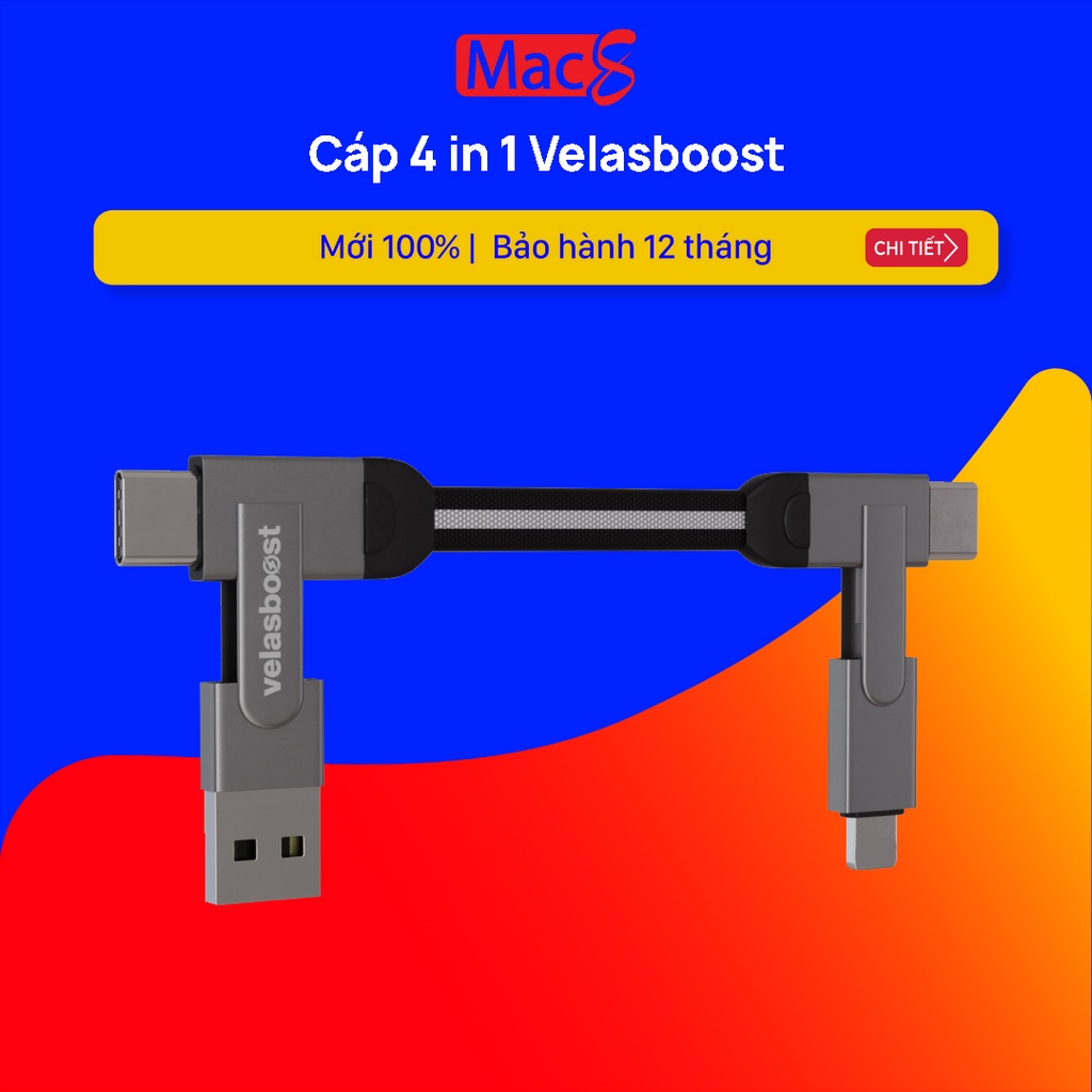 Cáp 4 in 1 Velasboost | Shopee Việt Nam