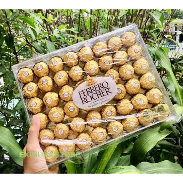 💛🌼[HSD 04/2024] CHOCOLATE Hạnh Nhân FERRERO ROCHER 48 Viên 600g🌼💛 📆HSD: 05/2020 | Shopee Việt Nam