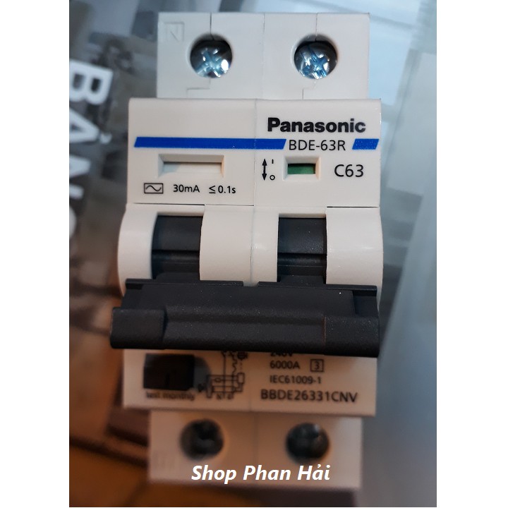 Át chống giật RCBO 50A, 63A Panasonic chính hãng | Shopee Việt Nam