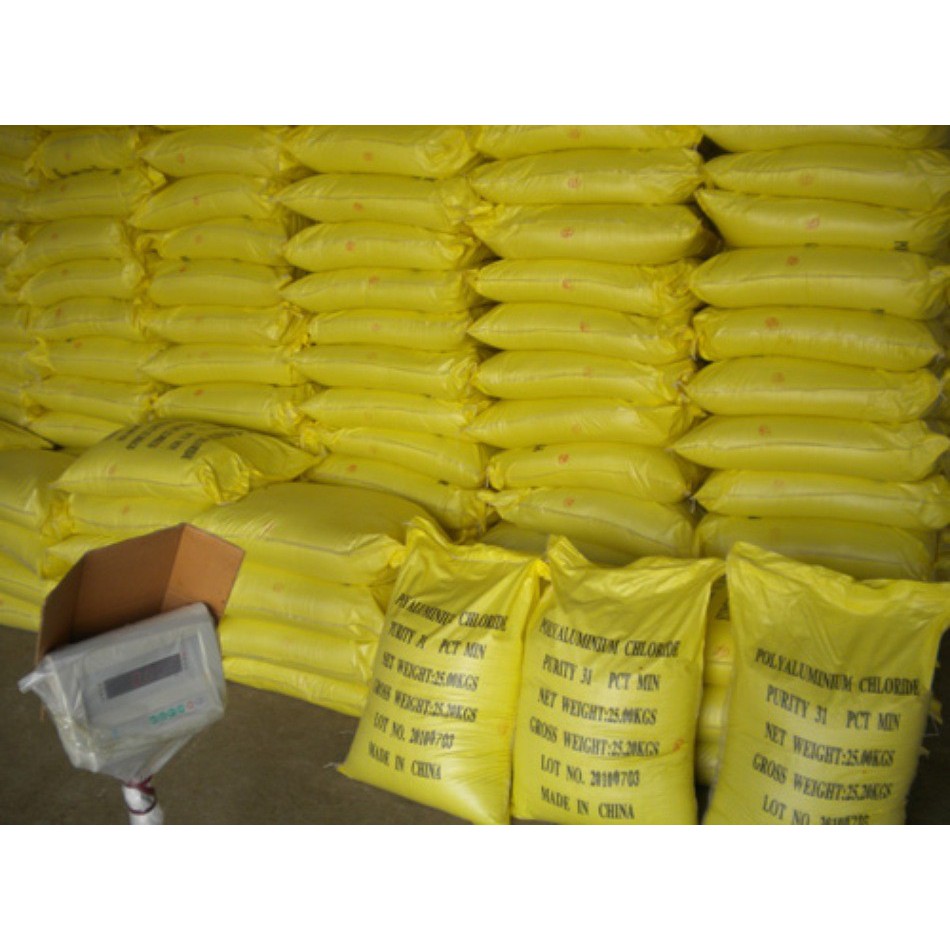 BAO 25KG PAC 31% VÀNG NGHỆ POLY ALUMINIUM CHLORIDE | Shopee Việt Nam