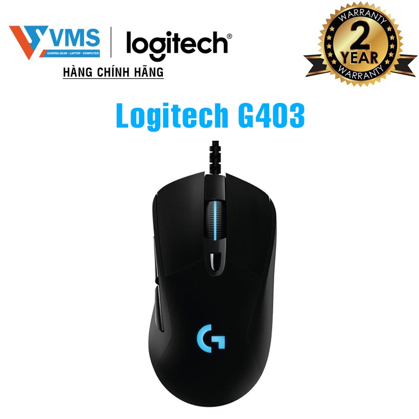 Chuột chơi game Logitech G403 Hero (USB/RGB/Đen) | Shopee Việt Nam