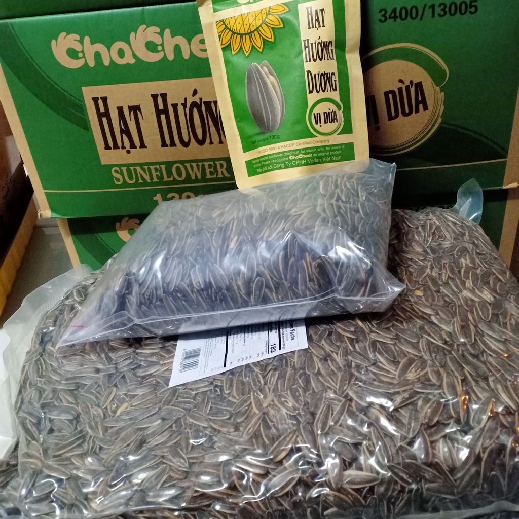 BÁN SỈ HẠT HƯỚNG DƯƠNG CHACHEER 500G/1KG VỊ DỪA | Shopee Việt Nam