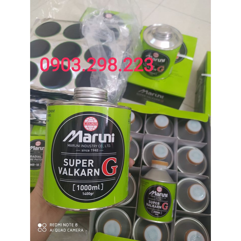 Keo vá lốp (Super Valkarn) thương hiệu Maruni đến từ Nhật Bản -Lọ 100cc- 200cc | Shopee Việt Nam
