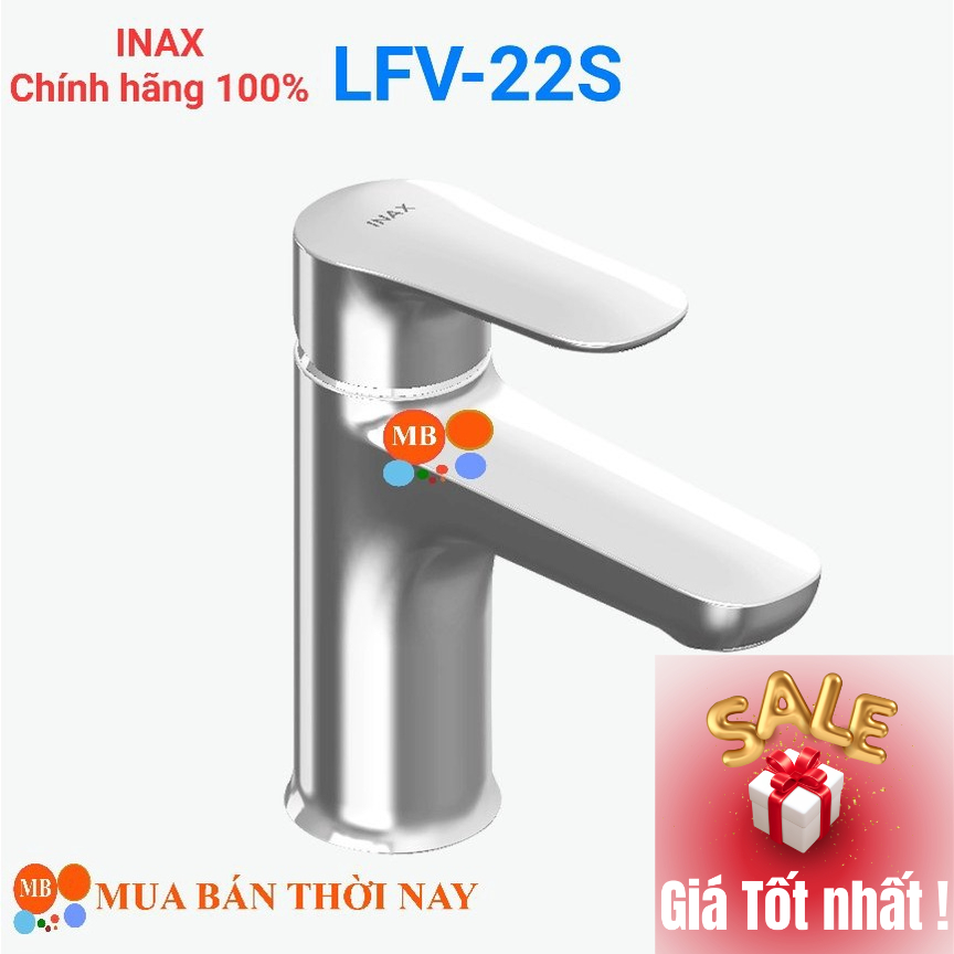 Vòi lavabo Lạnh INAX LFV - 22S,(kèm dây cấp) Vòi chậu rửa tay 1 đường ...