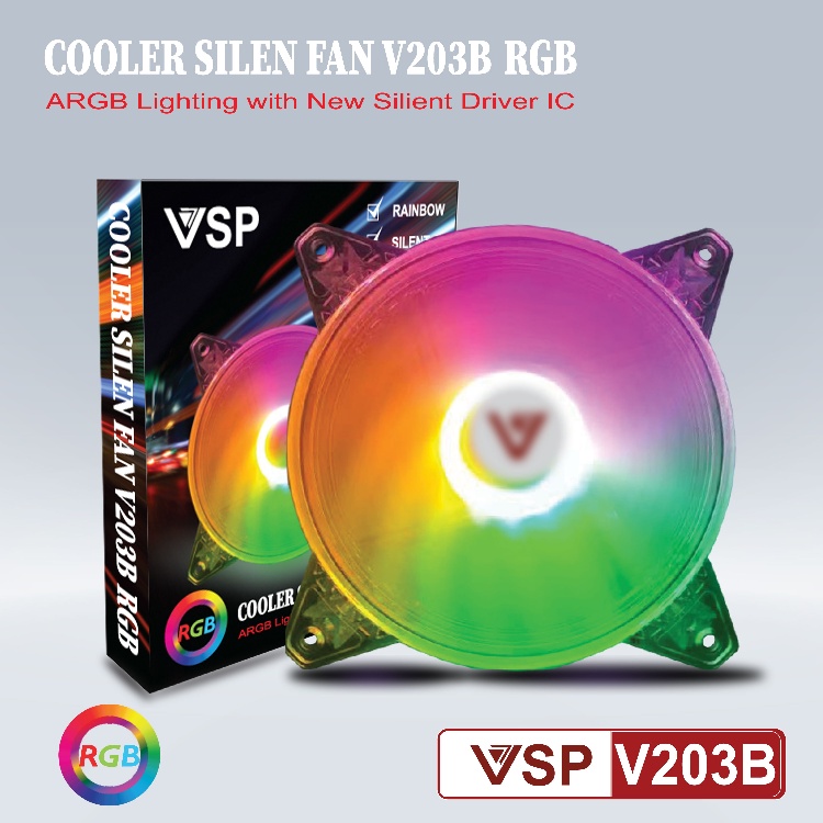 Fan Case VSP -12cm- LED 33 Bóng | Shopee Việt Nam
