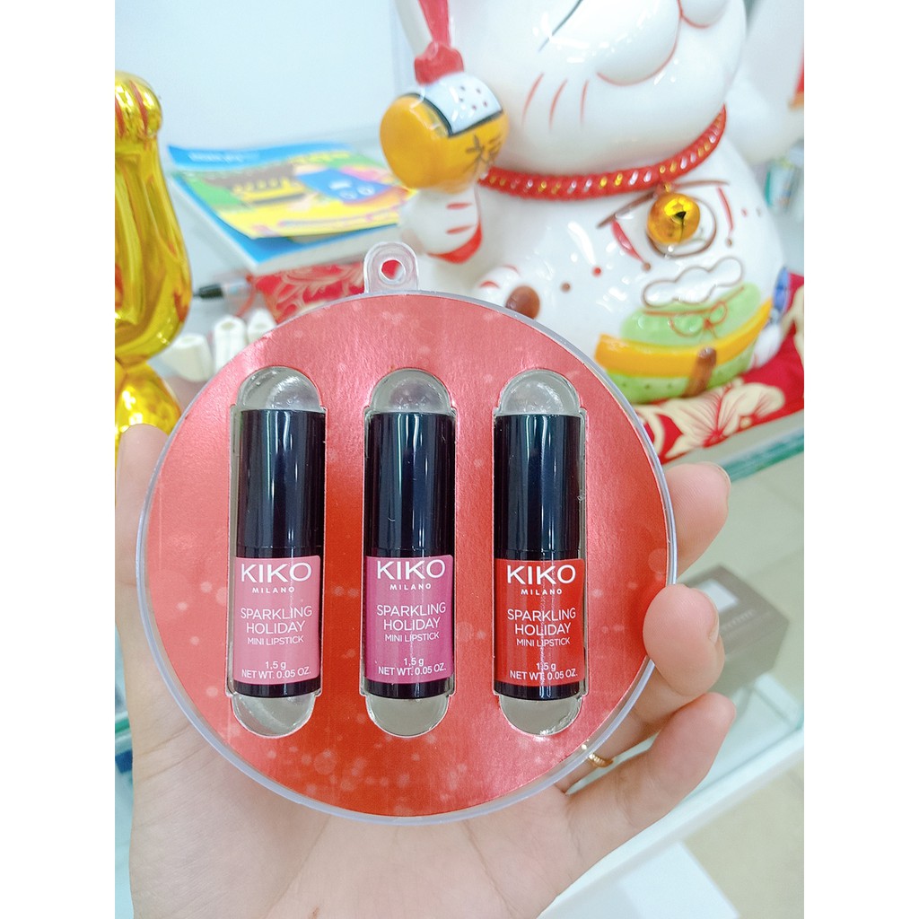 SET SON MINI KIKO 3 CÂY | Shopee Việt Nam