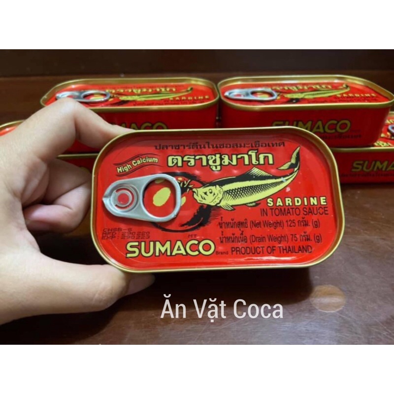 CÁ HỘP SỐT CÀ SUMACO THÁI LAN 125g | Shopee Việt Nam
