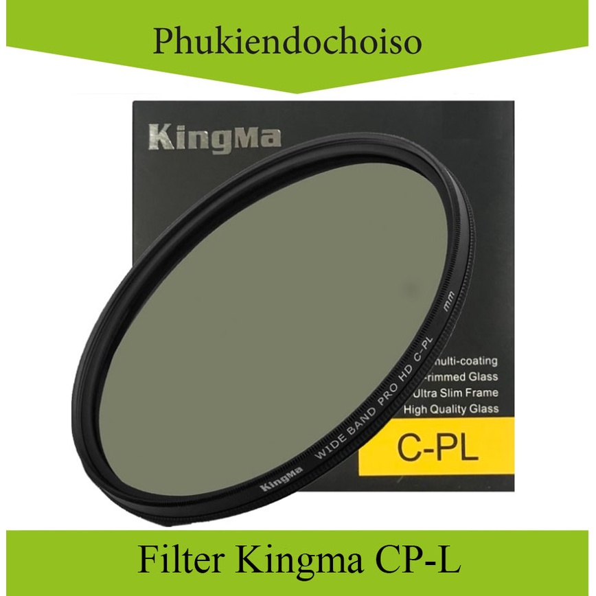 Kính lọc Filter Kingma CPL 52-82mm | Shopee Việt Nam
