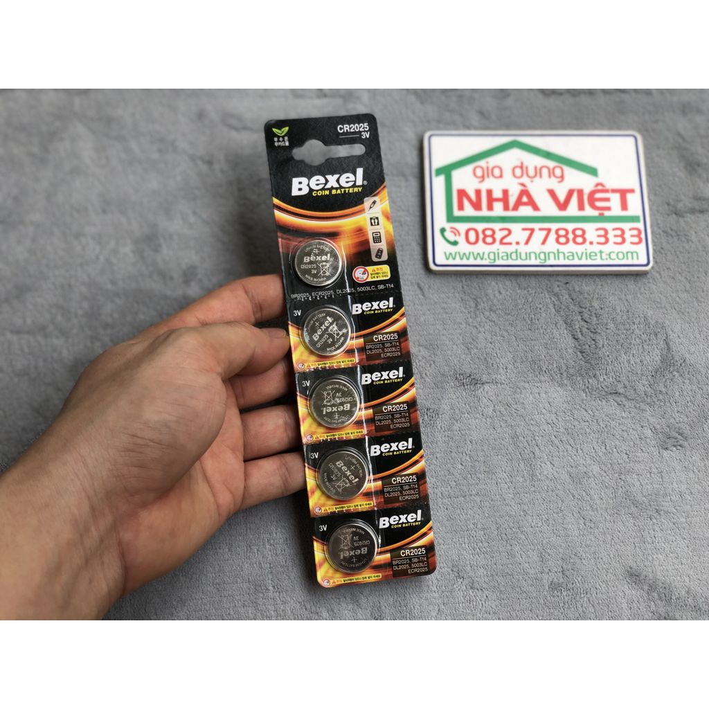 Pin cúc áo Bexel CR2025 Lithium coin battery 3V Hàn Quốc | Shopee Việt Nam