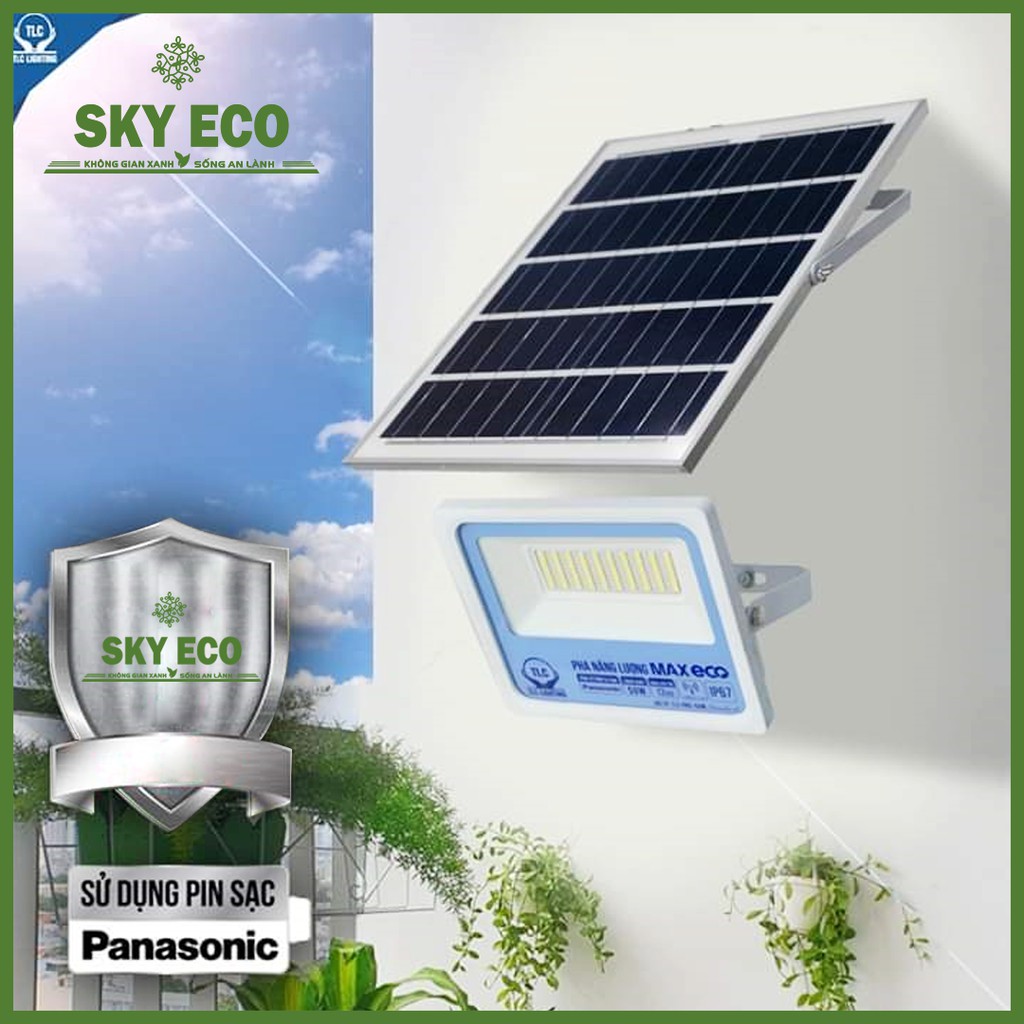 Đèn Pha Năng Lượng Mặt Trời Max Eco TLC 200W | Shopee Việt Nam
