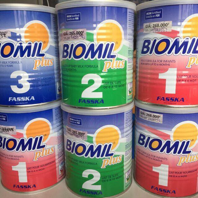 Sữa Bột Biomil 1-2-3 hộp 400g ( Date mới nhất ).. | Shopee Việt Nam