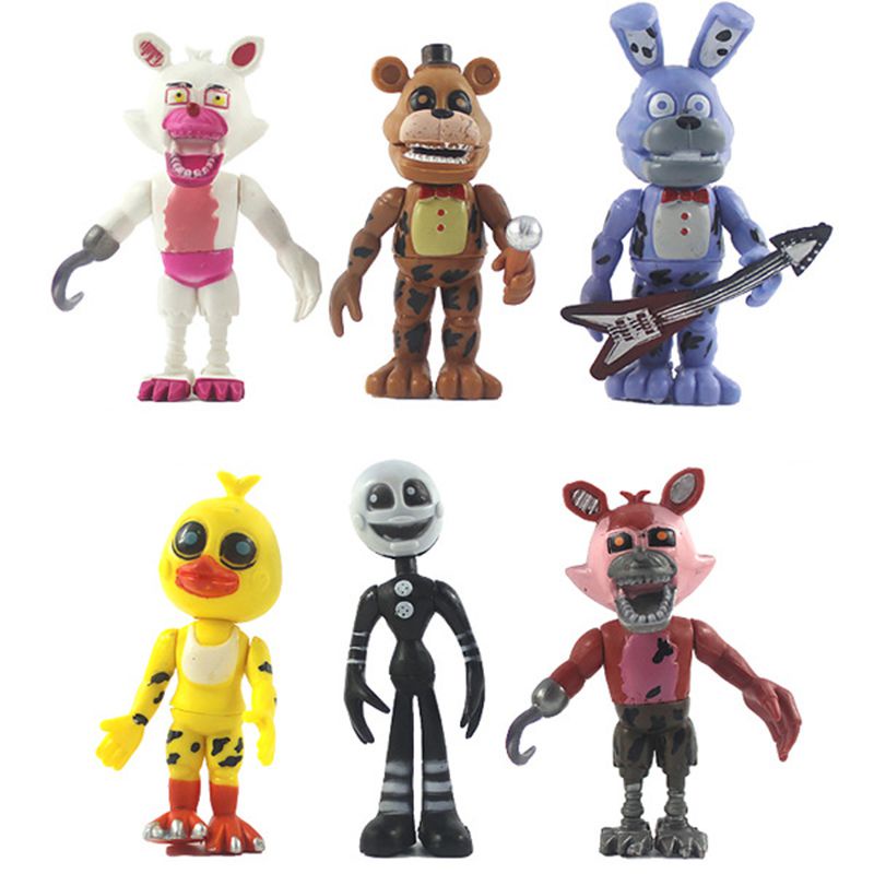 Five Nights At Freddy Action Figure 5pcs FNAF Toys Security Breach ...