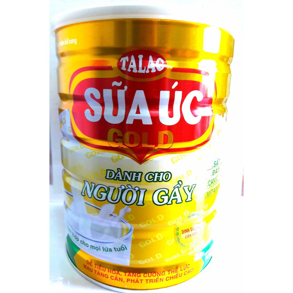 SỮA TALAC ÚC GOLD DÀNH CHO NGƯỜI GẦY 900G | Shopee Việt Nam