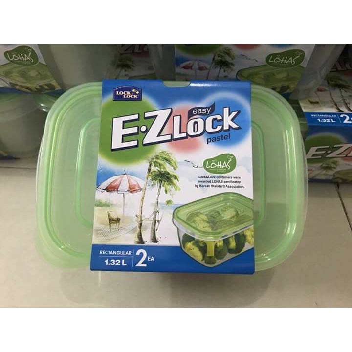 hộp nhựa Ezlock Lock&Lock1,32L | Shopee Việt Nam