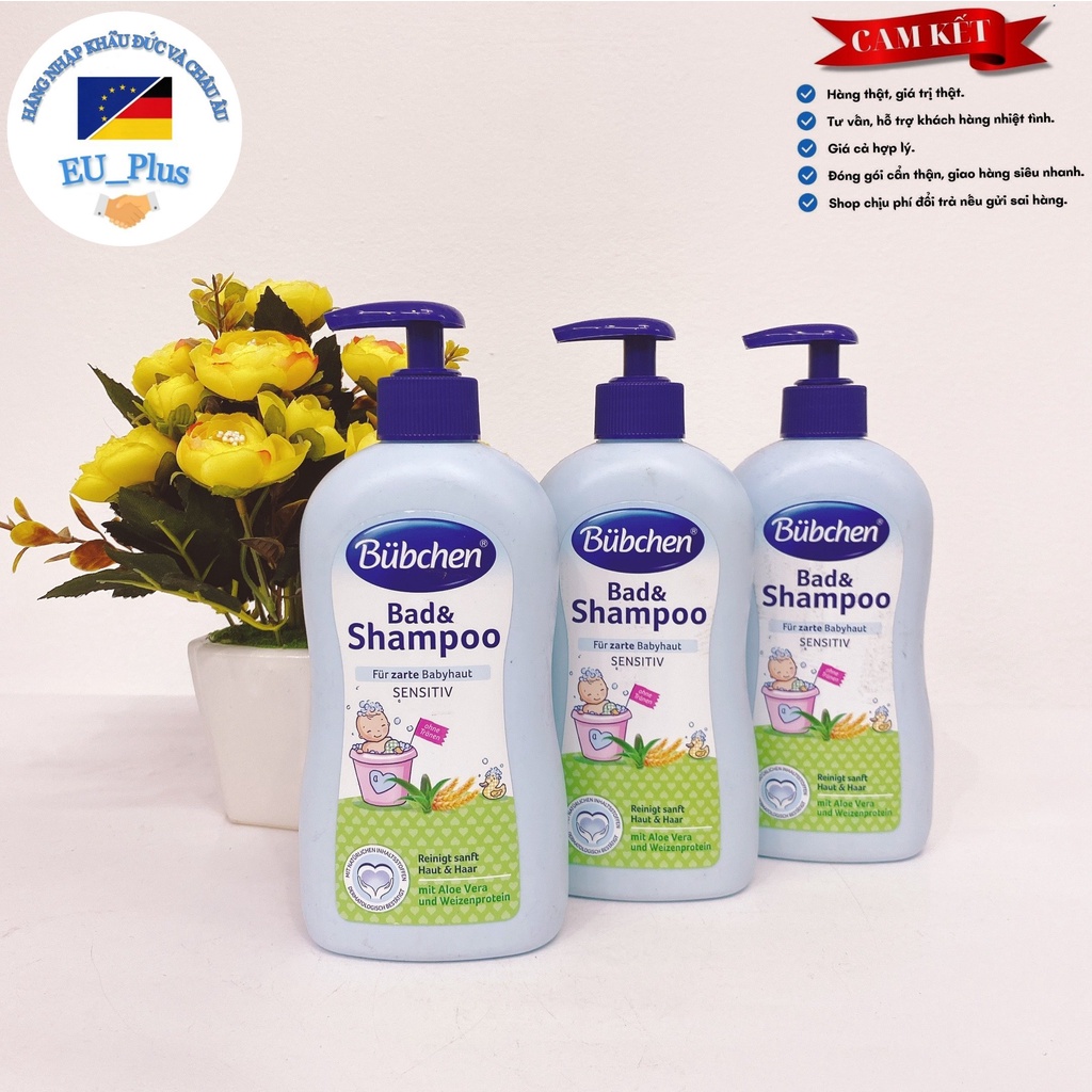 Sữa tắm gội Bubchen 400ml có vòi - Đức | Shopee Việt Nam