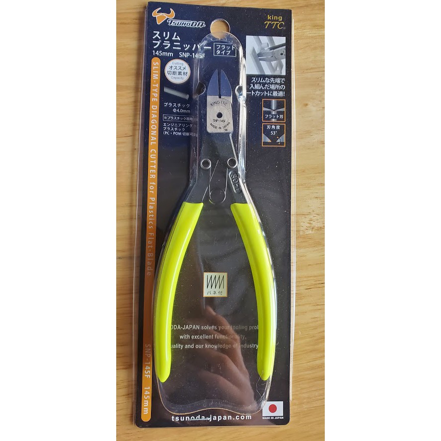 Kìm cắt nhựa lưỡi mỏng chính hãng King TTC/ Tsunoda SNP-145F | Shopee Việt Nam