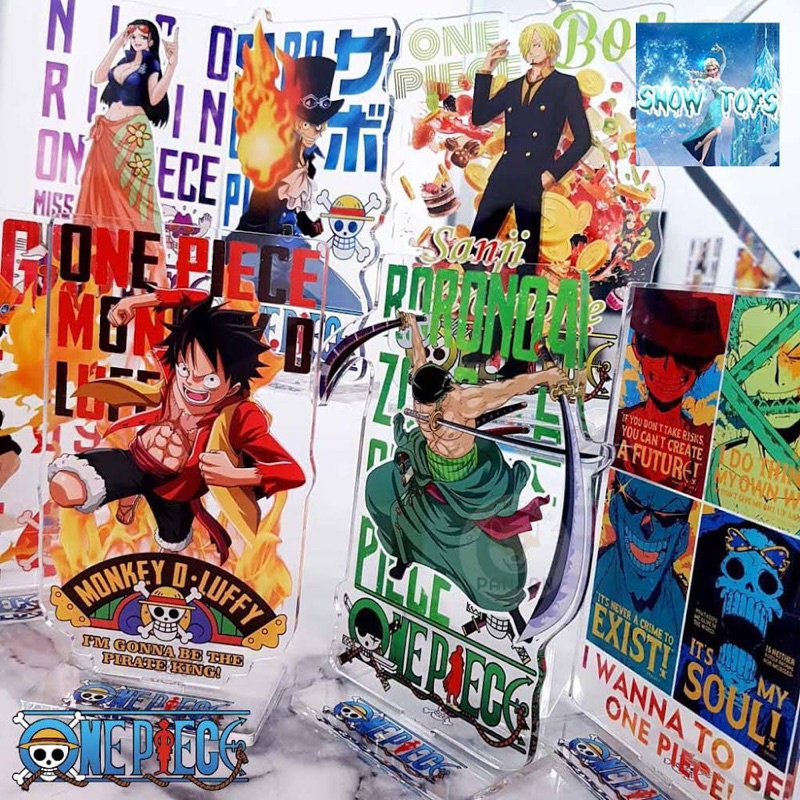 Mô Hình Tượng Standee Acrylic Mica - One Piece - onepiece - Luffy Zoro ...