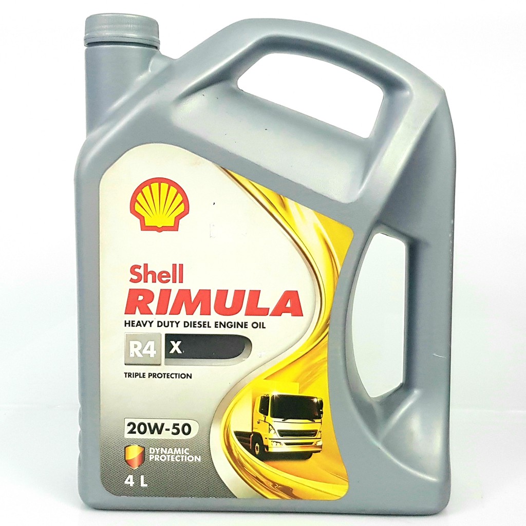 NHỚT XE TẢI NẶNG SHELL RIMULA R4 X 20W50 4L | Shopee Việt Nam