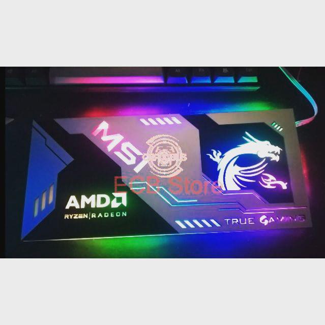 Backplate VGA MSI RGB - Tấm che card màn hình | Shopee Việt Nam