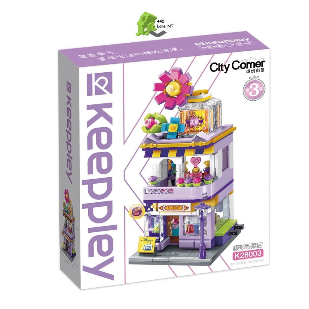 Lắp Ráp Đồ Chơi Qman Keeppley Mô Hình K28003 Cửa Hàng Nước Hoa 306 Chi Tiết Toy | Shopee Việt Nam