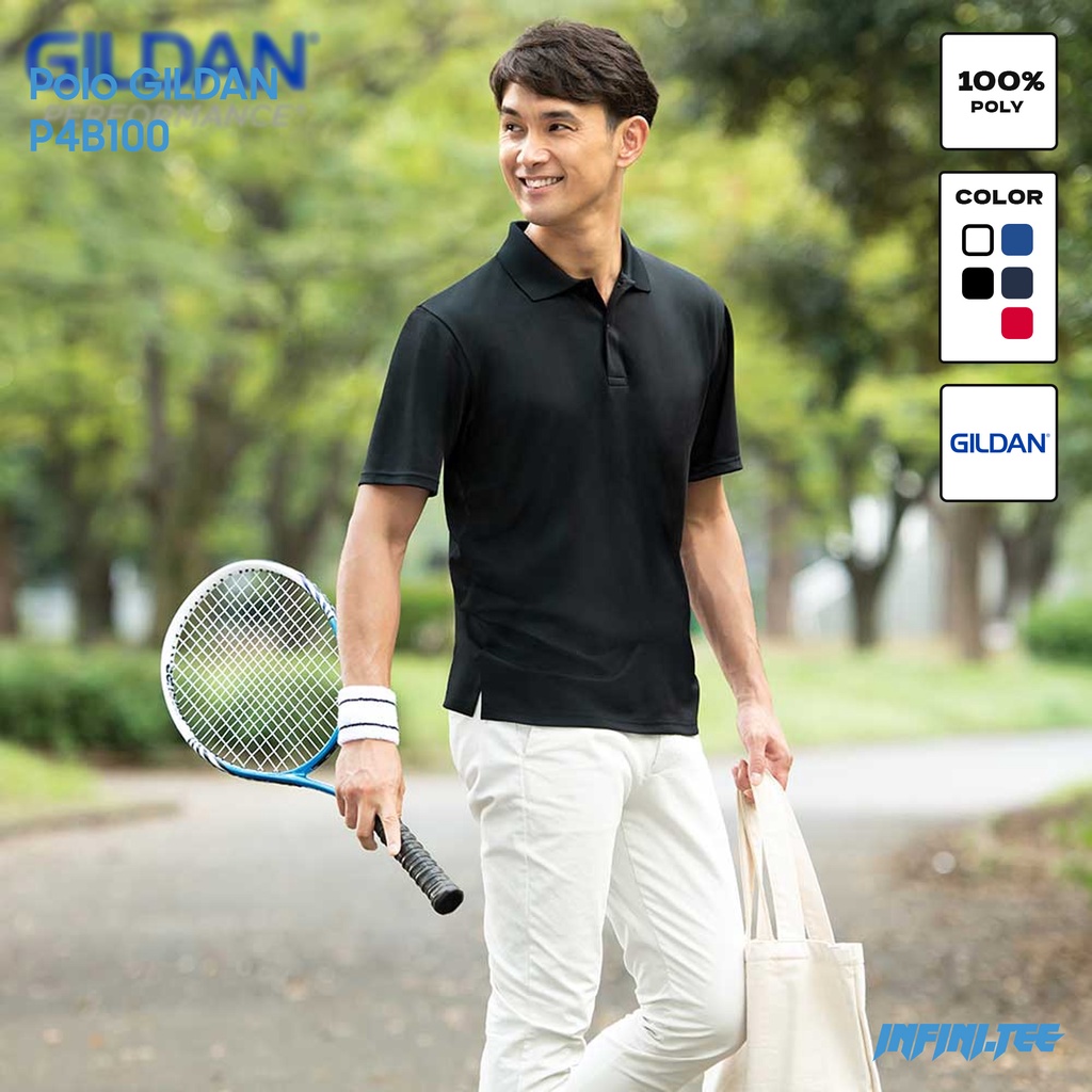 Áo INFINITEE Polo thể thao Gildan P4B100 - PERFORMANCE ADULT T-SHIRT ...