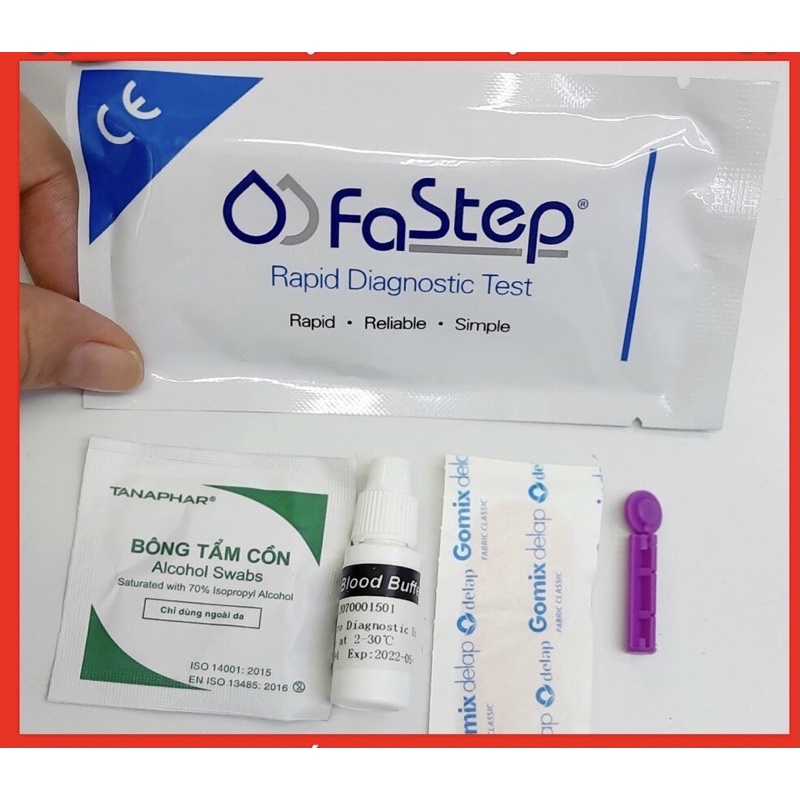 ️[HÀNG CHUẨN] [HỘP 40 BỘ] Que Thử Test Thử Nhanh HIV Tại Nhà FASTEP Mỹ ...