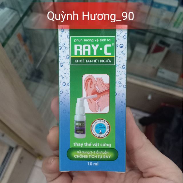 RAY-C xịt làm sạch ráy tai. | Shopee Việt Nam