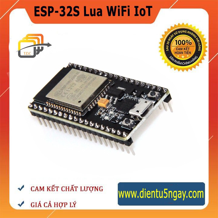 Bo mạch tích hợp NodeMCU-32S ESP32 Lua WiFi (Tích hợp Wifi và Blutooth) | Shopee Việt Nam