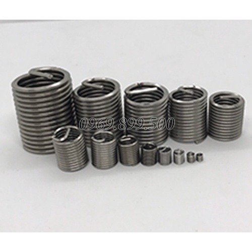 Ren cấy, ren giả,helicoil M6 chất liệu inox 304( Combo 50C) | Shopee Việt Nam