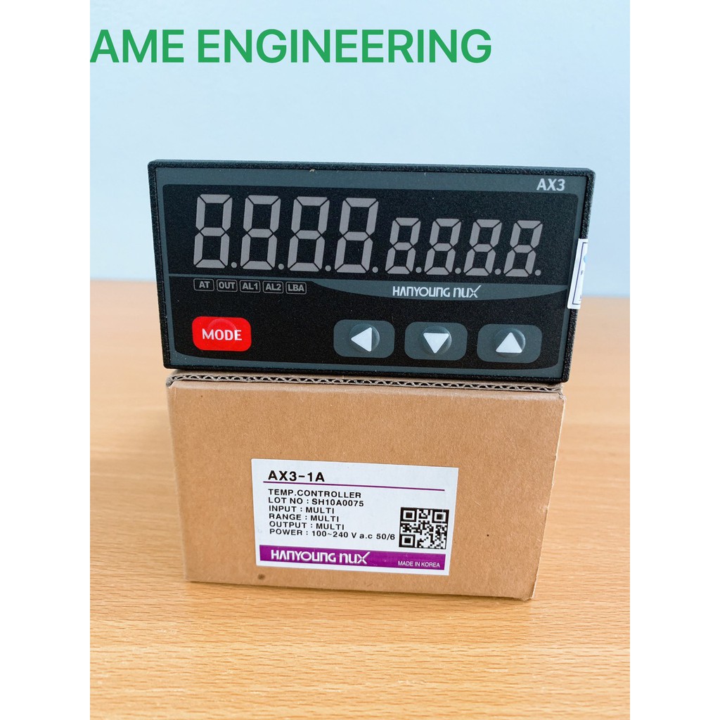 Bộ điều khiển nhiệt độ AX3-1A, size: 96x48, ngõ ra rơle hoặc SSR - Hàng Hanyoung chính hãng ...