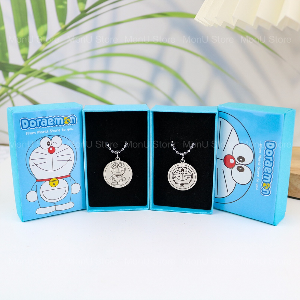 Dây chuyền hình Doraemon, Nobita, Shizuka, Suneo, Jaian dễ thương cute ...