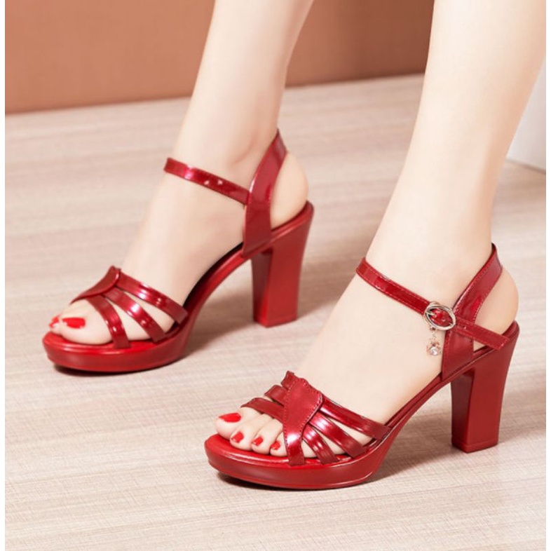 Giày sandan quai đan hình tim GPSHOP | Shopee Việt Nam