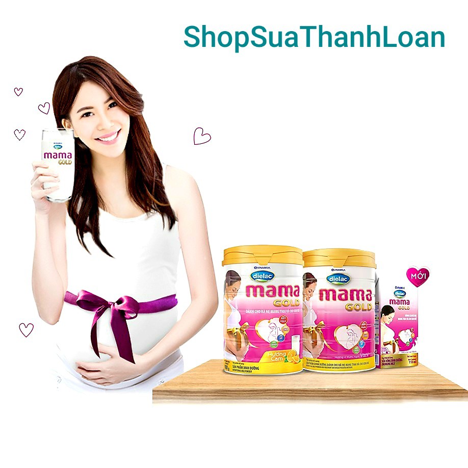 [HSD T1-2026] SỮA BỘT VINAMILK DIELAC MAMA GOLD VANI 900G. | Shopee Việt Nam