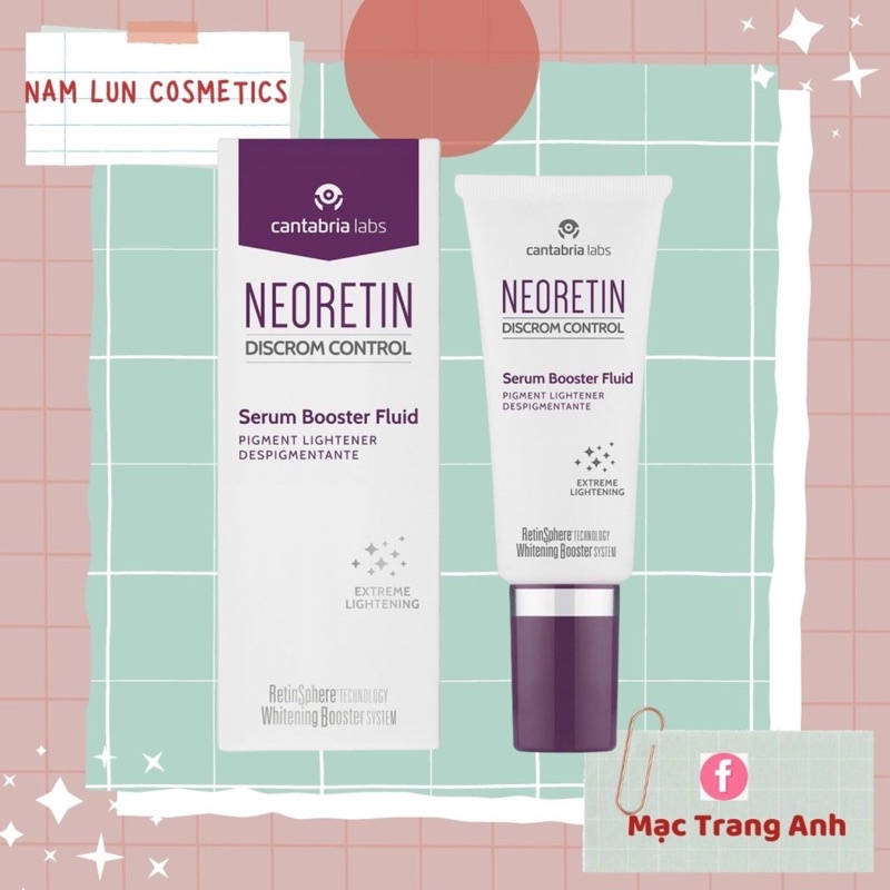 Serum Neoretin Discrom Control- Serum Booster Fluid. | Shopee Việt Nam