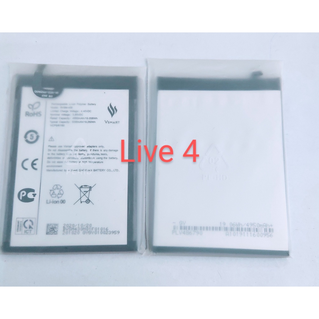 VsMart Live 4 - Pin Zin New Hãng | Shopee Việt Nam