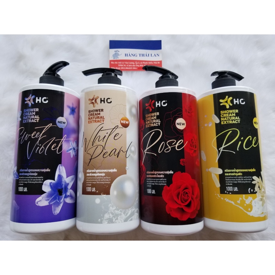Sữa tắm HC Thái Lan 1000ml hương nước hoa cao cấp | Shopee Việt Nam