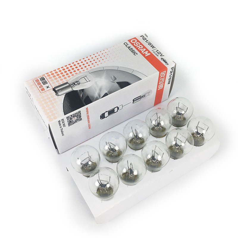 Bóng đèn hậu OSRAM 2 tim P21/5W 12V 21W, Bóng đèn sau 2 tóc OSRAM CLASSIC P21/5W 12V 21W (chân ...