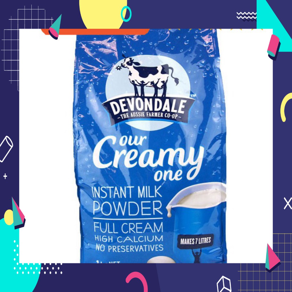 Sữa Devondale Nguyên Kem 1kg | Shopee Việt Nam