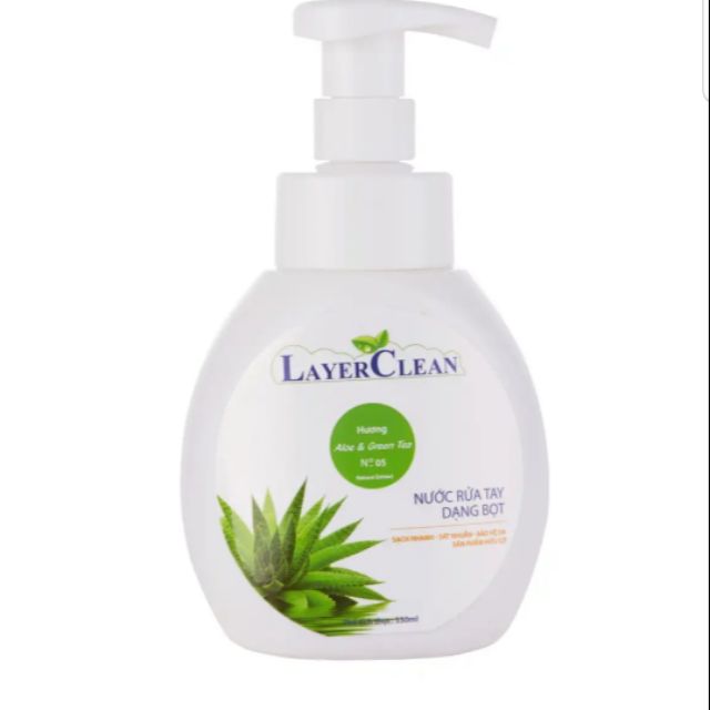 Nước rửa tay hữu cơ Layer clean 330ml | Shopee Việt Nam