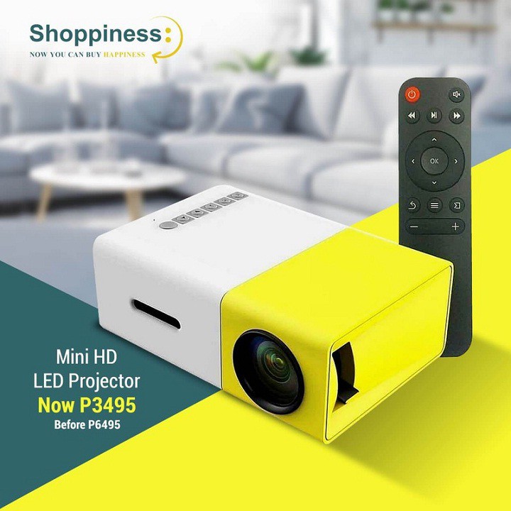 Máy chiếu mini LCD LED Projector YG-300, cao cấp | Shopee Việt Nam