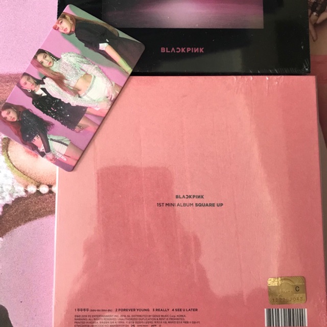 BLACKPINK Mini Album Square Up album ảnh không poster | Shopee Việt Nam