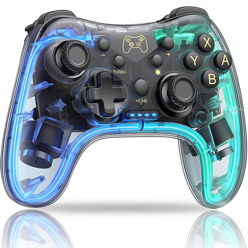 Switch controller rgb glare cool wireless switch pro controller tương ...