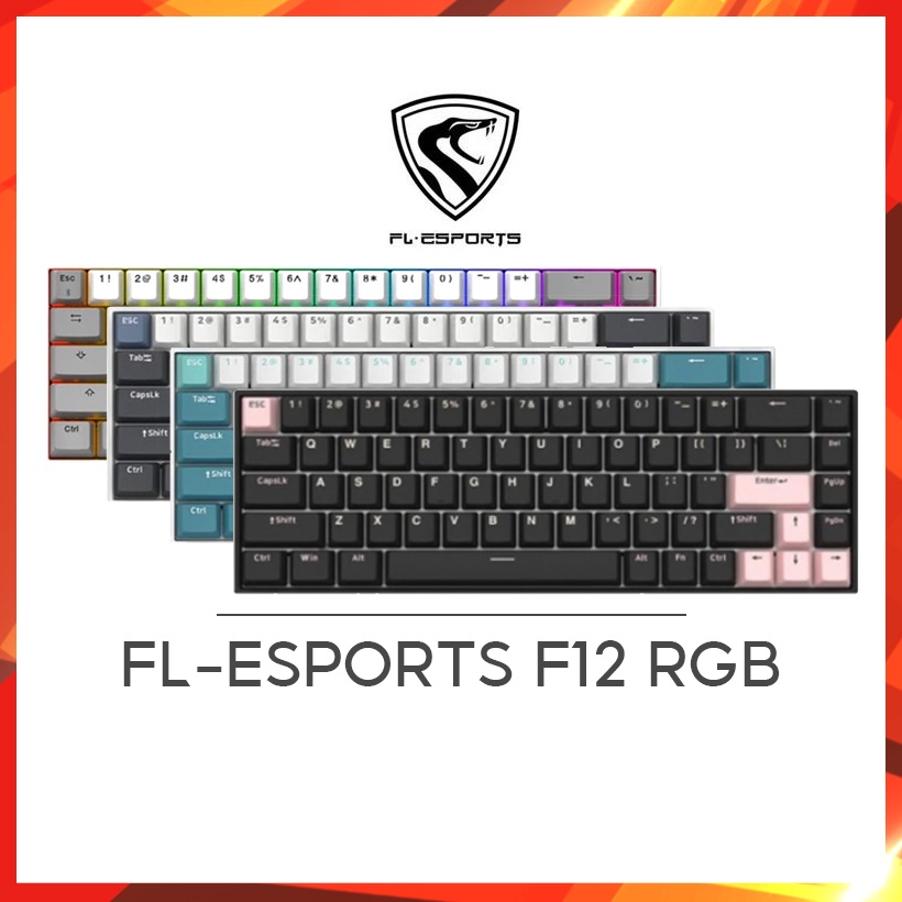 Bàn Phím Cơ FL-Esports F12 RGB Hàng Chính Hãng | Shopee Việt Nam
