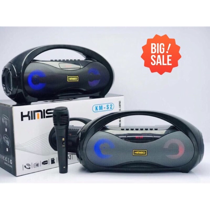 Loa Bluetooth Kimiso KM-S1/S2 Hát Karaoke | Shopee Việt Nam