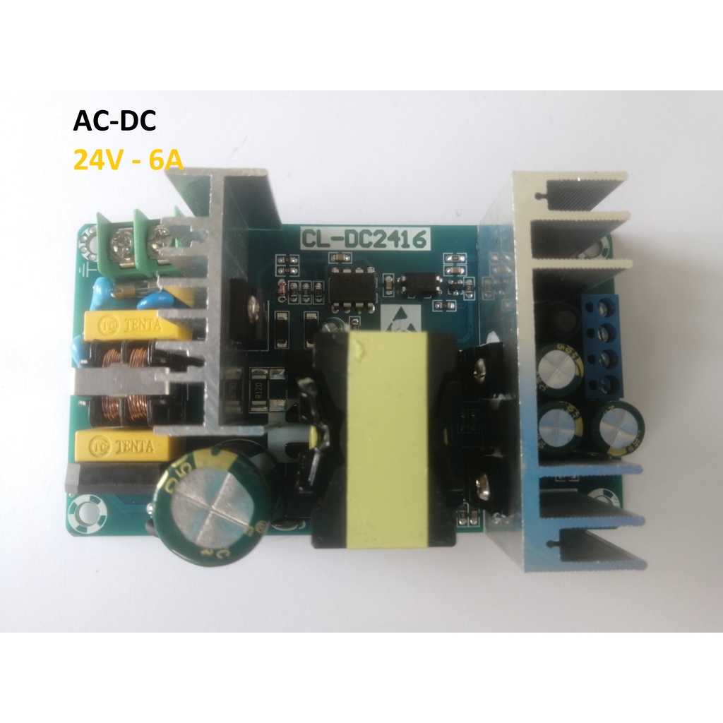 Bo mạch nguồn xung AC-DC 24V 6A CL-DC2416 | Shopee Việt Nam