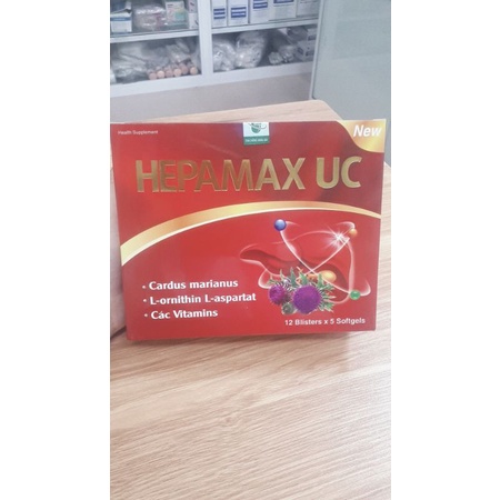 BỔ GAN, GIẢI ĐỘC GAN HEPAMAX UC( HỘP 60 VIÊN) | Shopee Việt Nam