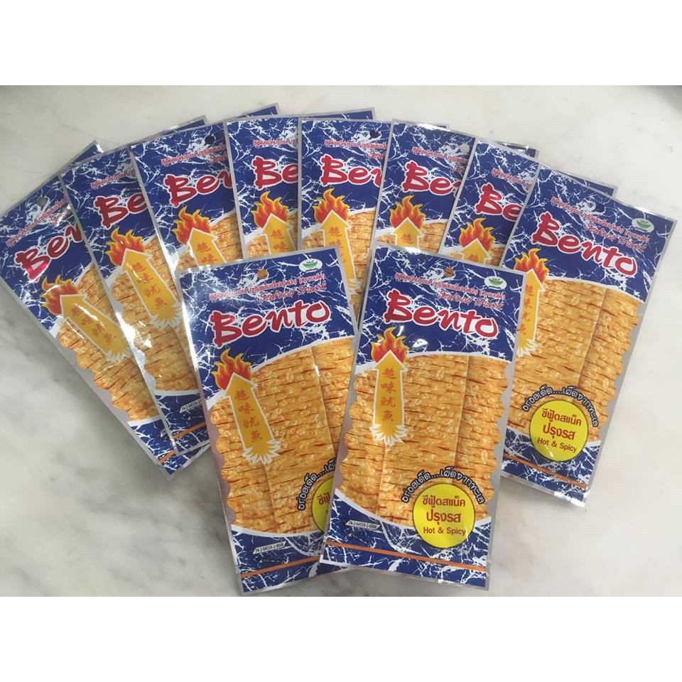 Mực bento Gói Xanh 22 Gram - Thái Lan ít cay | Shopee Việt Nam