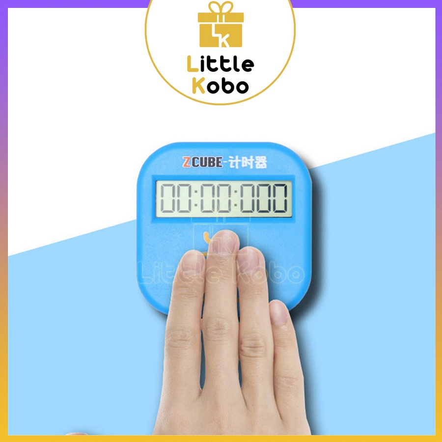 Đồng Hồ Bấm Giờ Rubik Z-Cube Timer Mini Pocket ZCube Rubic Đồ Chơi Trí Tuệ Trẻ Em Phát Triển Tư ...