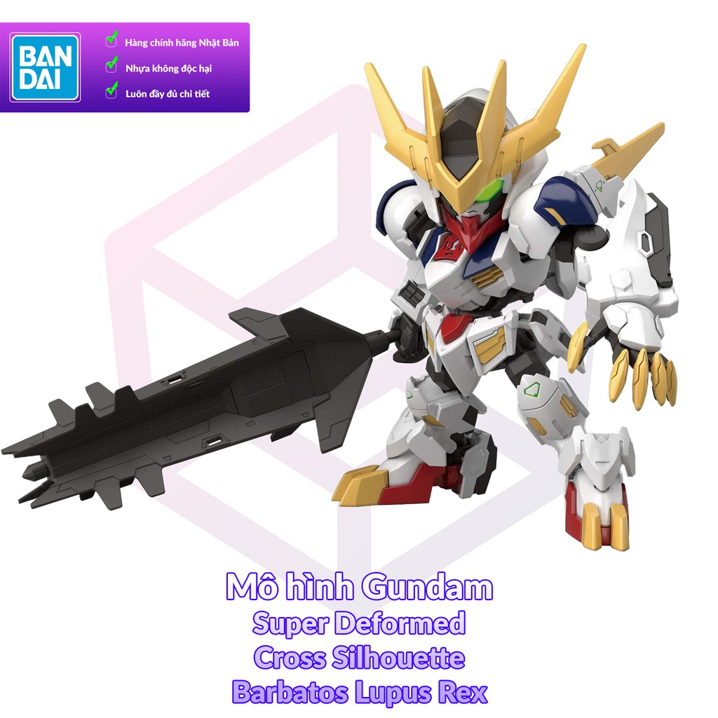 Mô Hình Gundam Bandai SD 16 Gundam Barbatos Lupus Rex Cross Silhouette ...